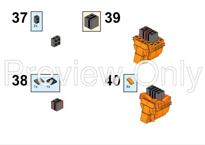 LEGO MOC Deoxys by mandroid99 | Rebrickable - Build with LEGO