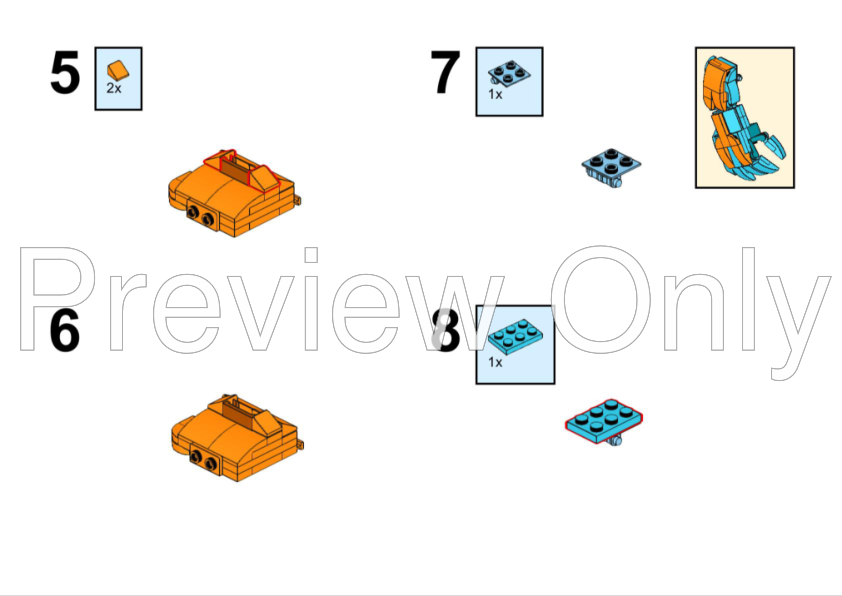 LEGO MOC Deoxys by mandroid99 | Rebrickable - Build with LEGO