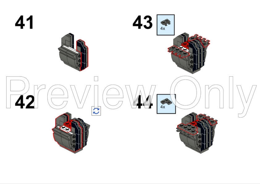 LEGO MOC Deoxys speed forme by mandroid99 | Rebrickable - Build with LEGO