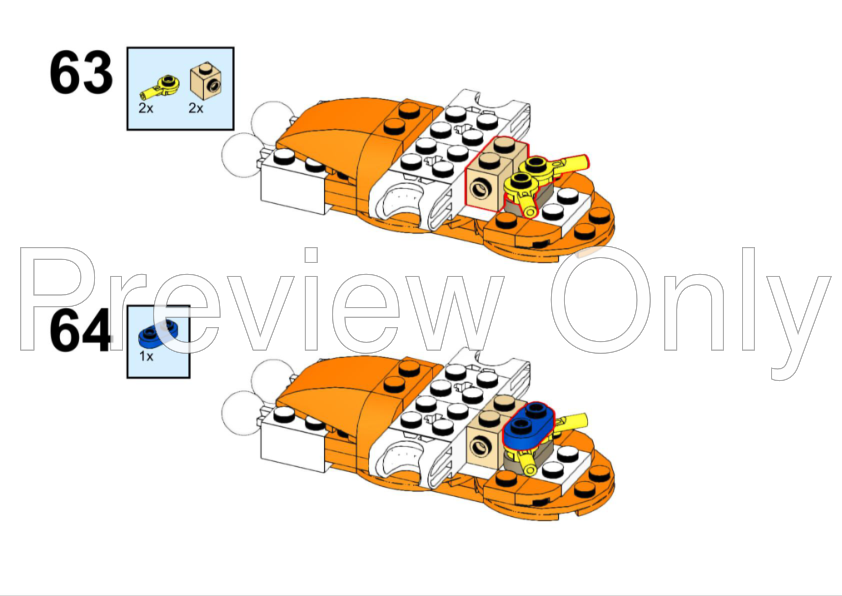 LEGO MOC 31129: real color Anchiornis & friends by Ambrosino ...