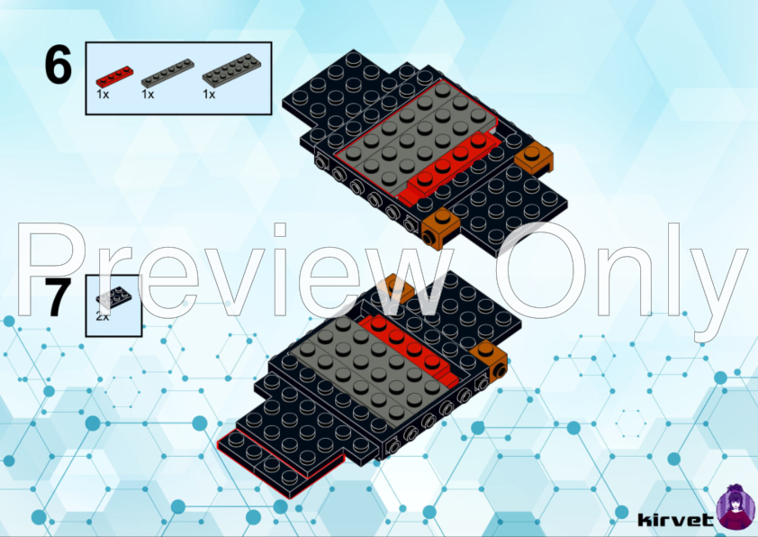 LEGO MOC 76904 Volkswagen Golf by Kirvet | Rebrickable - Build with LEGO