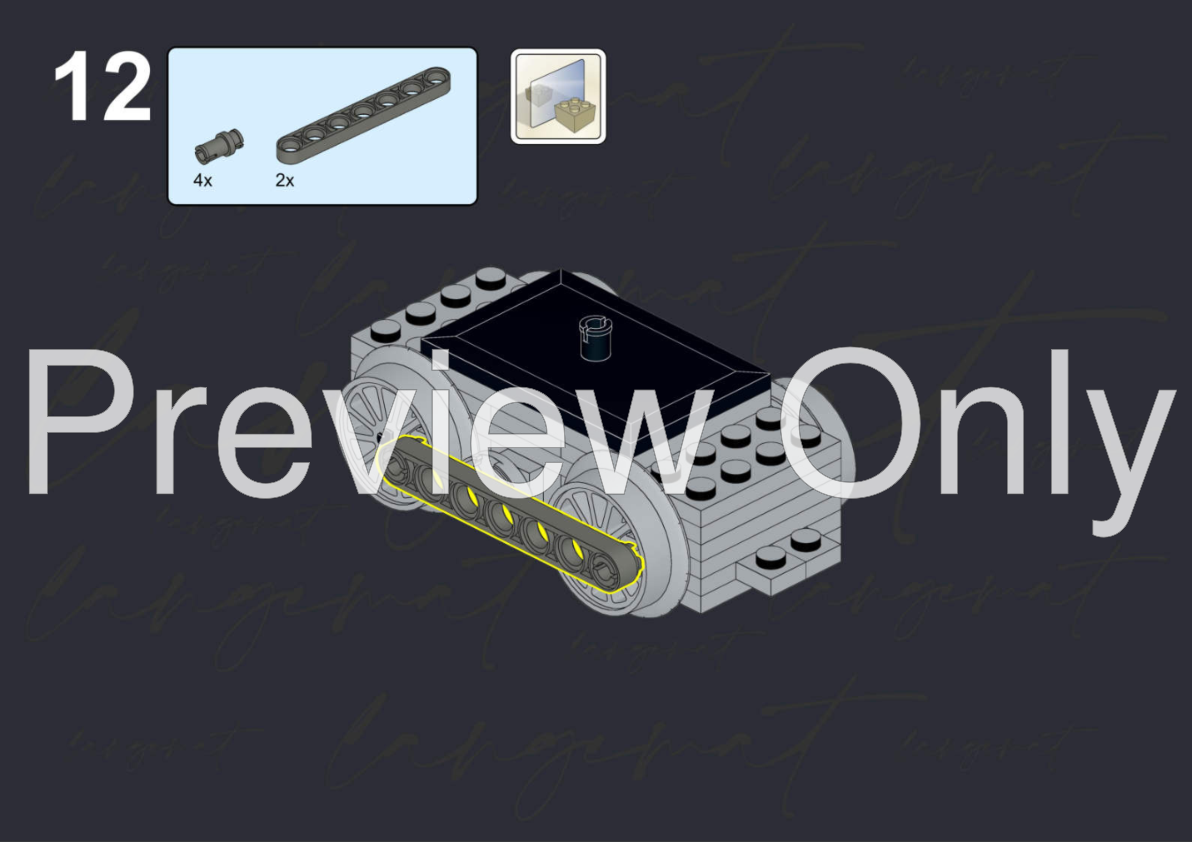 LEGO MOC Shunter Engine V15 and V23 of the East German Railway by langemat | Rebrickable - Build ...