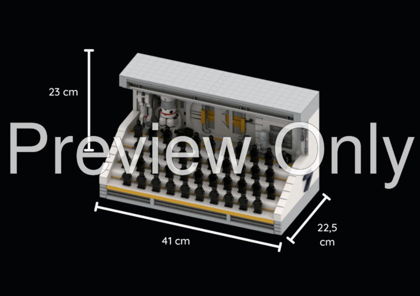 LEGO MOC Resistance - Minifigures Display Stand by freddiebricks-mocs ...