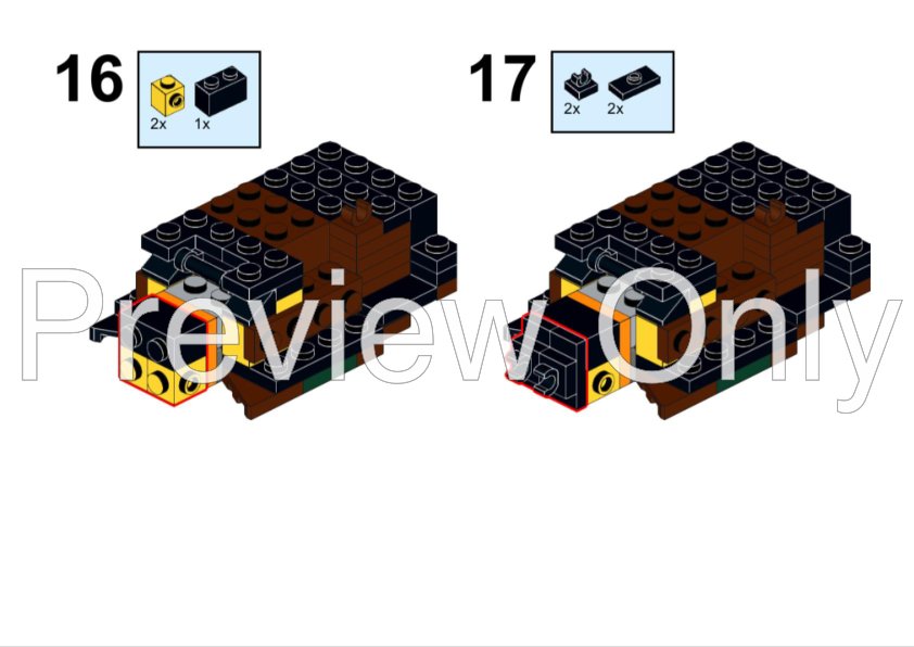 LEGO MOC M60A1 and M60A3 Woodland by Isubuilds | Rebrickable - Build ...