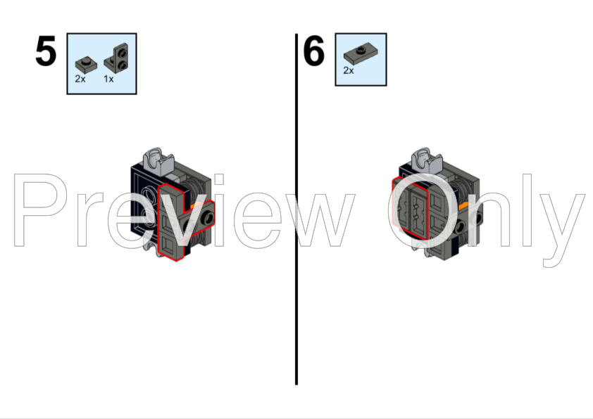 LEGO MOC Legion Titan from Titanfall 2 by RabidFleaBuilds | Rebrickable ...