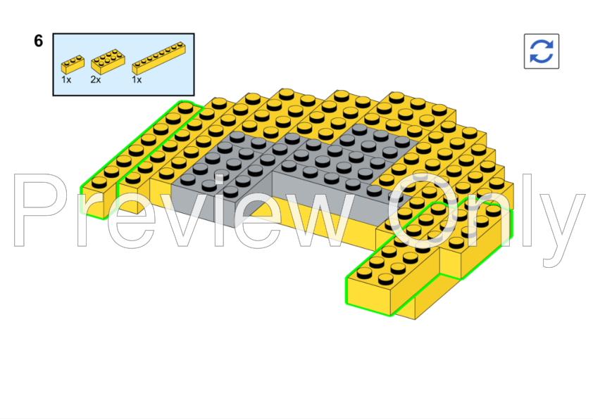 LEGO MOC Mickey Mouse by BrickBuildsBjorn | Rebrickable - Build with LEGO