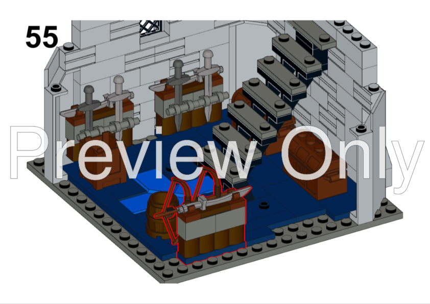 LEGO MOC Medieval Castle:Tower - Modular with Full interior by Fantasts ...