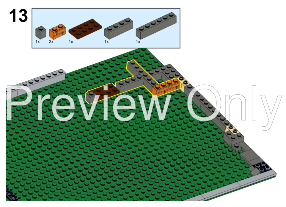 Lego Moc Assembly Square Apocalypse Version By Sugarbricks