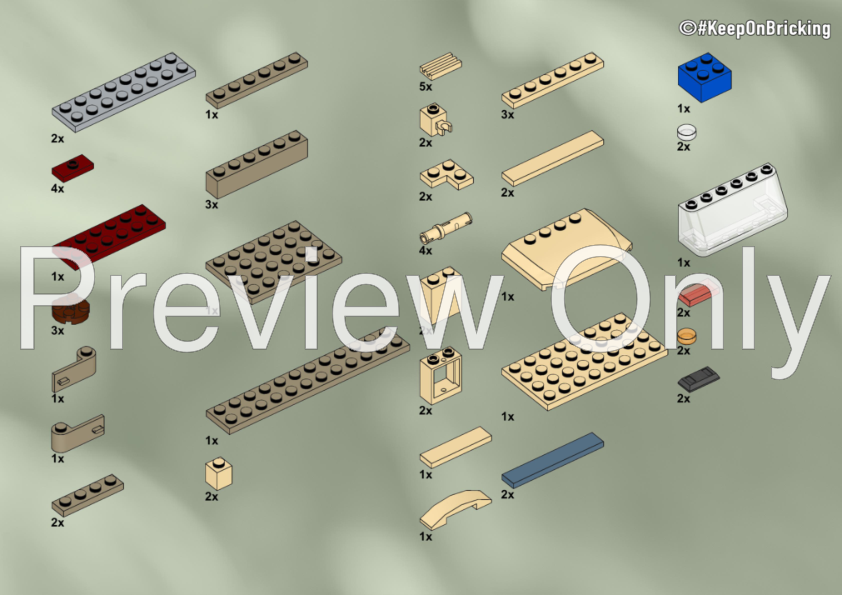LEGO MOC 76951 10IN1 mocs by Keep On Bricking | Rebrickable - Build ...