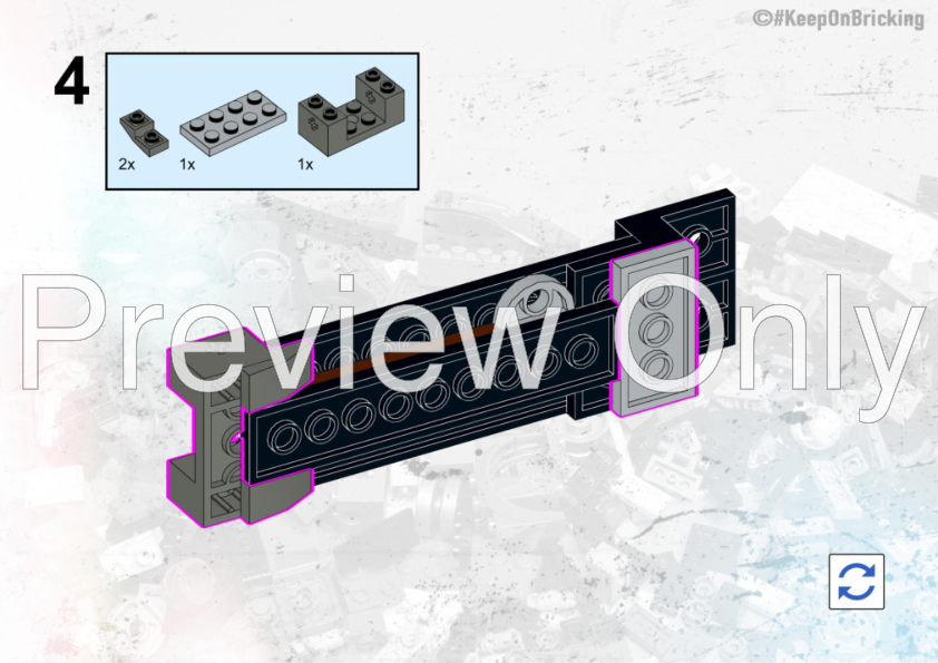 LEGO MOC 76224 Bat Rod by Keep On Bricking | Rebrickable - Build with LEGO