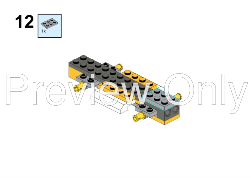 LEGO MOC Lower Truck - Alternate build 6 Lego 40650 by n2brick ...
