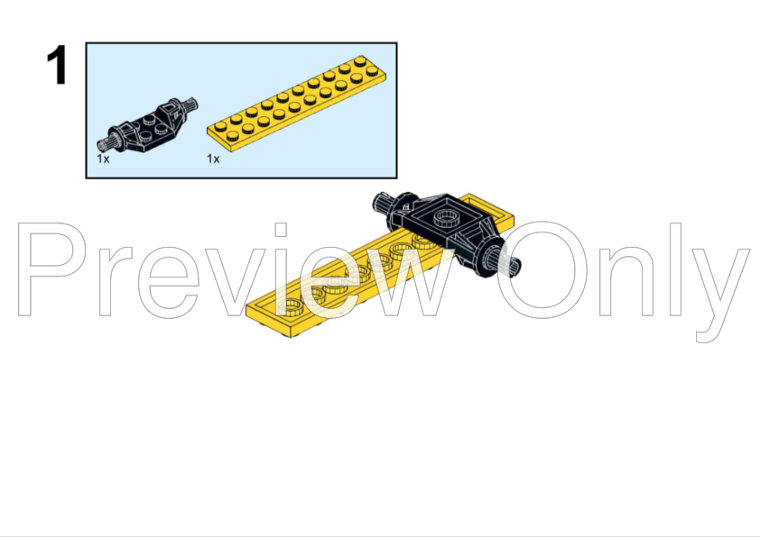 LEGO MOC Digger loader by Areivien | Rebrickable - Build with LEGO