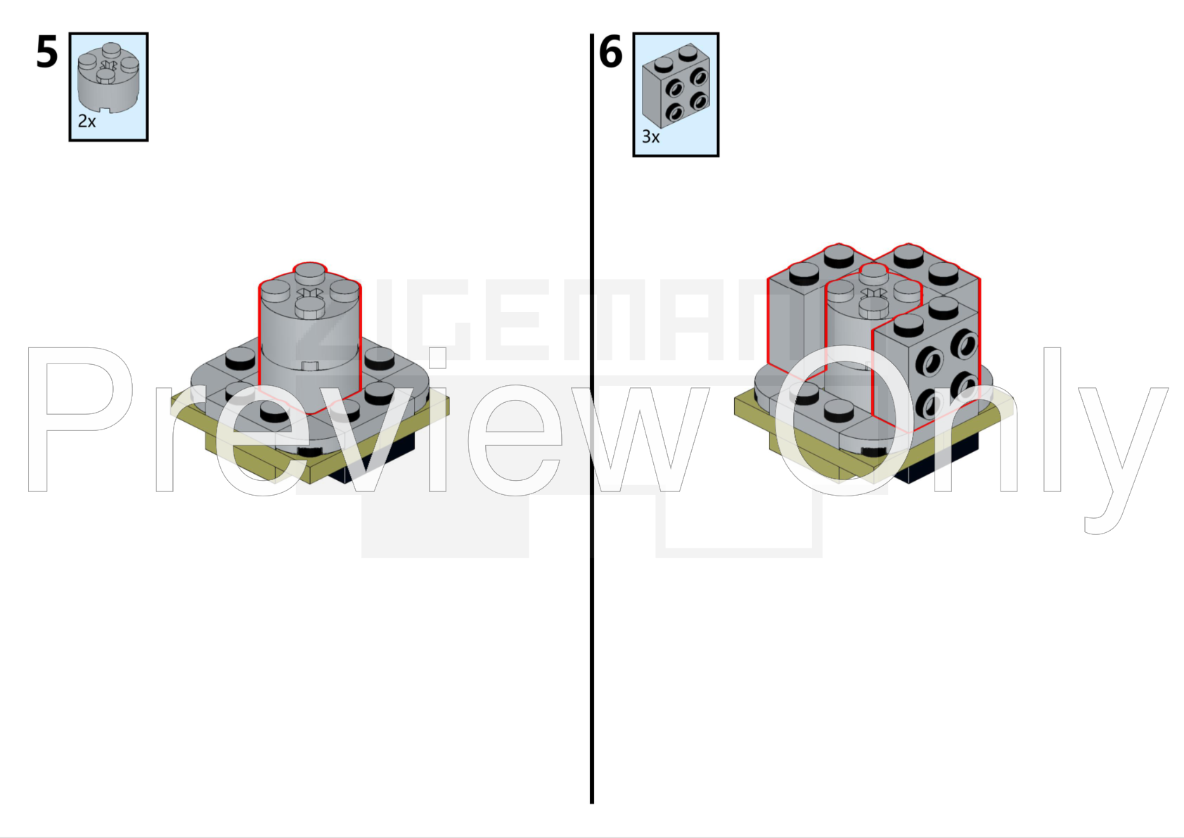 LEGO MOC Onslaught Combaticons by ttZIGEMANN | Rebrickable - Build with ...