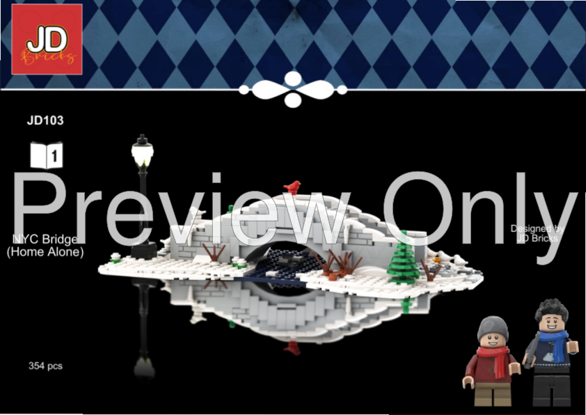 LEGO MOC NYC Bridge (Manhattan) - Home Alone Extension by JD Bricks ...