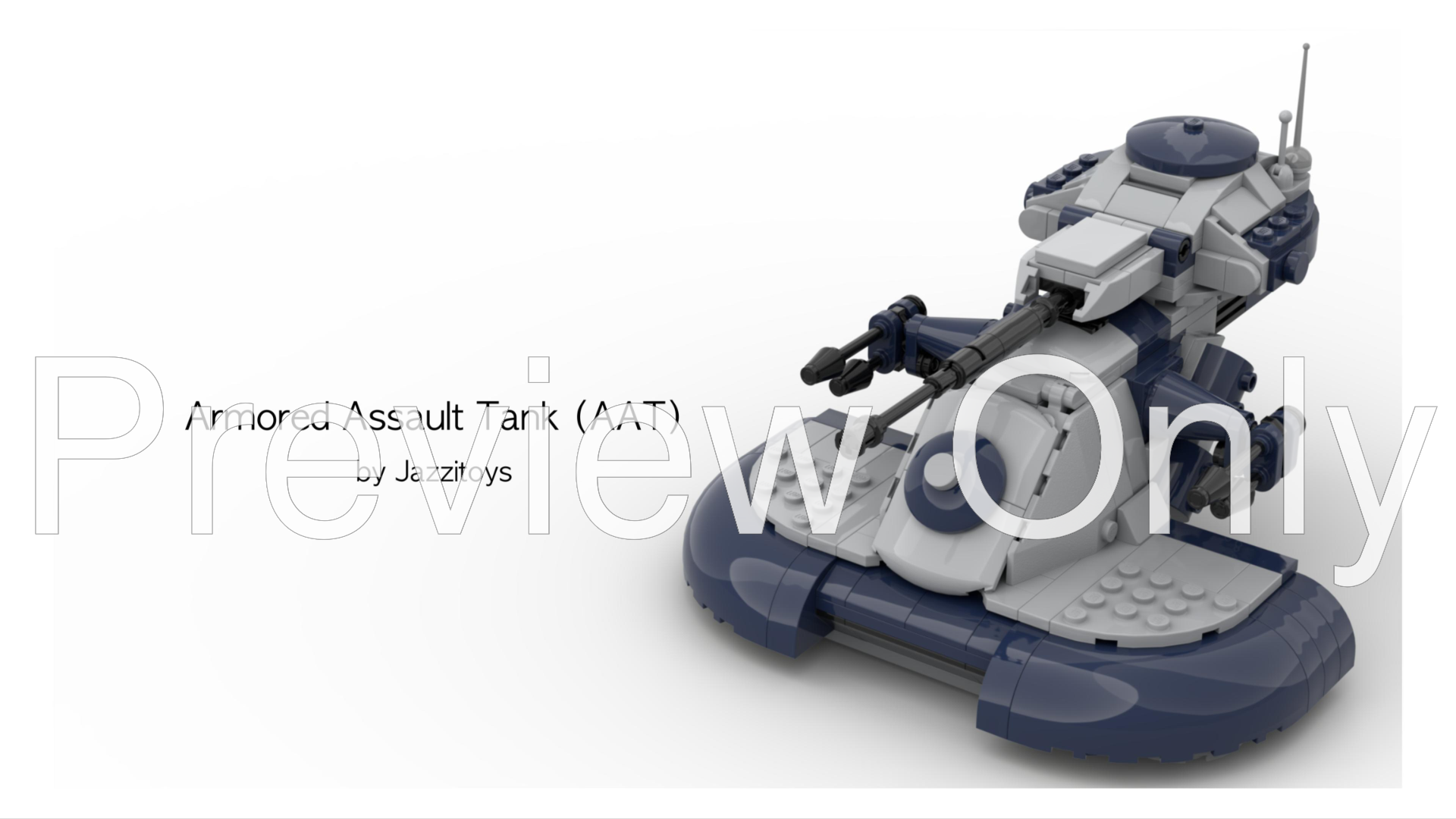 LEGO MOC CIS Armored Assault Tank AAT by Jazzitoys | Rebrickable ...