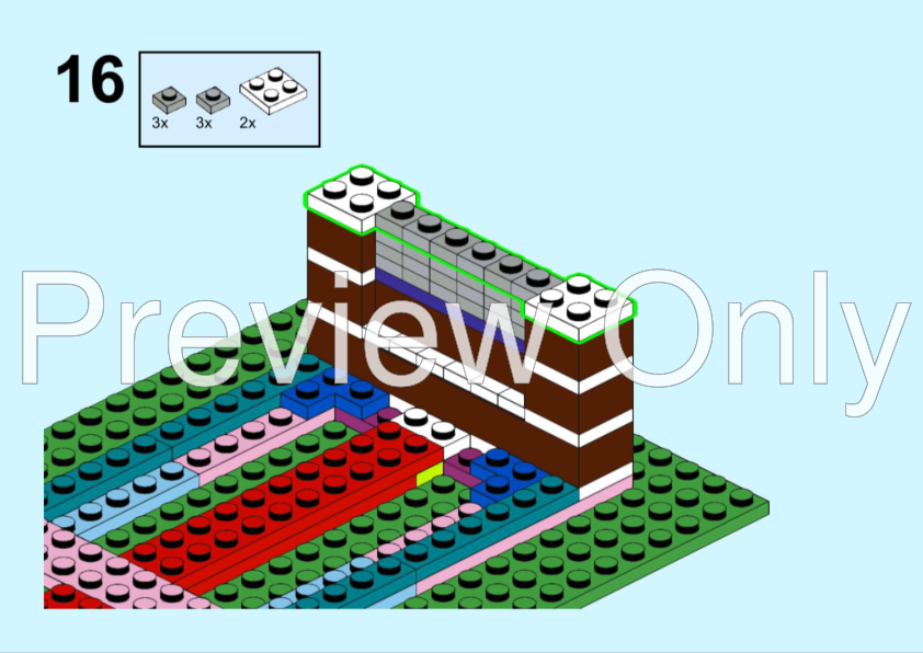 LEGO MOC-166458 Magical Orlando Theme Park Entrance by tacotaco64™️ ...