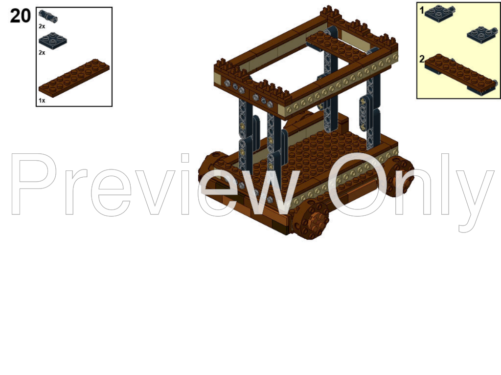 LEGO MOC Monty Python's Trojan Rabbit by Keizer | Rebrickable - Build ...