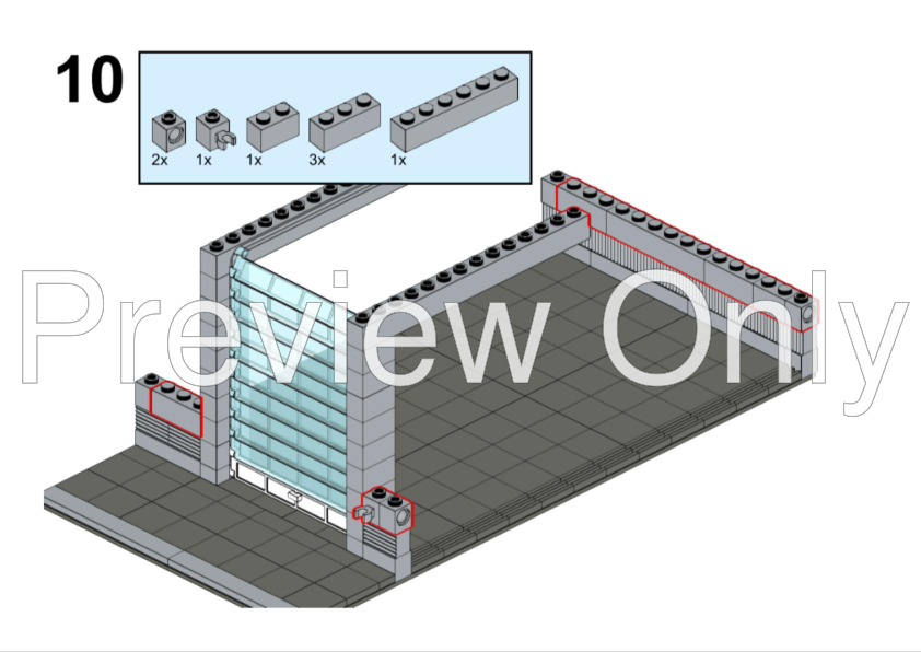 LEGO MOC Modular Ambulance Station Expansion by ole.828 | Rebrickable ...
