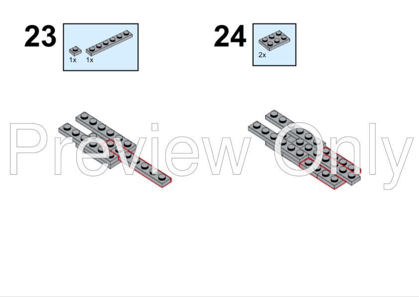 LEGO MOC Dassault rafale by thelegowolfpack | Rebrickable - Build with LEGO