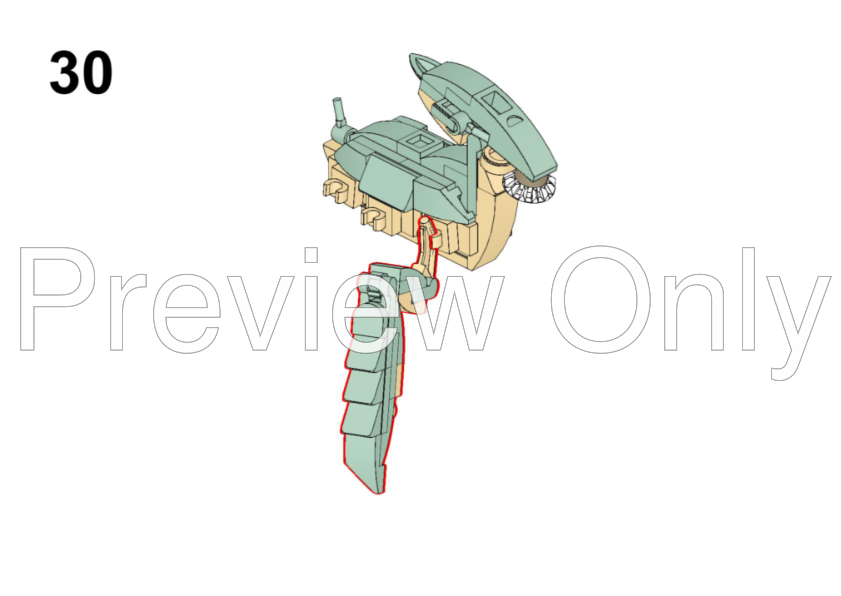 LEGO MOC Geonosian Beasts - Acklay, Reek, & Nexu (from Petranaki ...