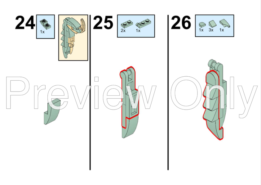 LEGO MOC Geonosian Beasts - Acklay, Reek, & Nexu (from Petranaki ...