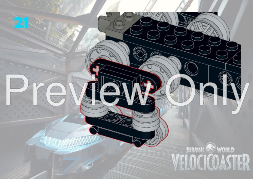 LEGO MOC ROLLERCOASTER - VELOCICOASTER - Universal's Islands of ...