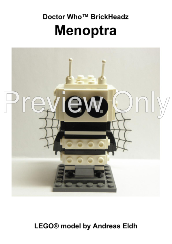 LEGO MOC Doctor Who: Menoptra by Andreas_Eldh | Rebrickable - Build ...