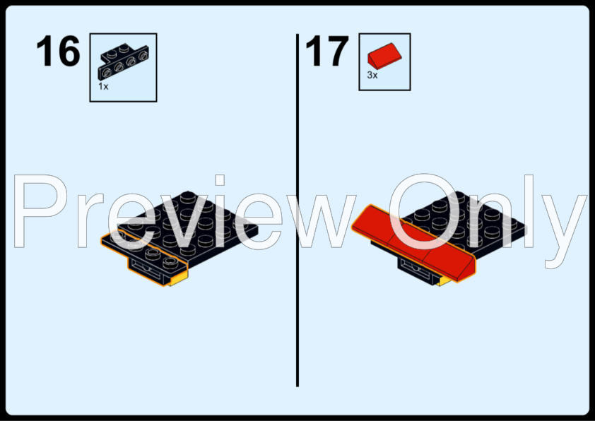 LEGO MOC Lamborghini Diablo by _TLG_ | Rebrickable - Build with LEGO