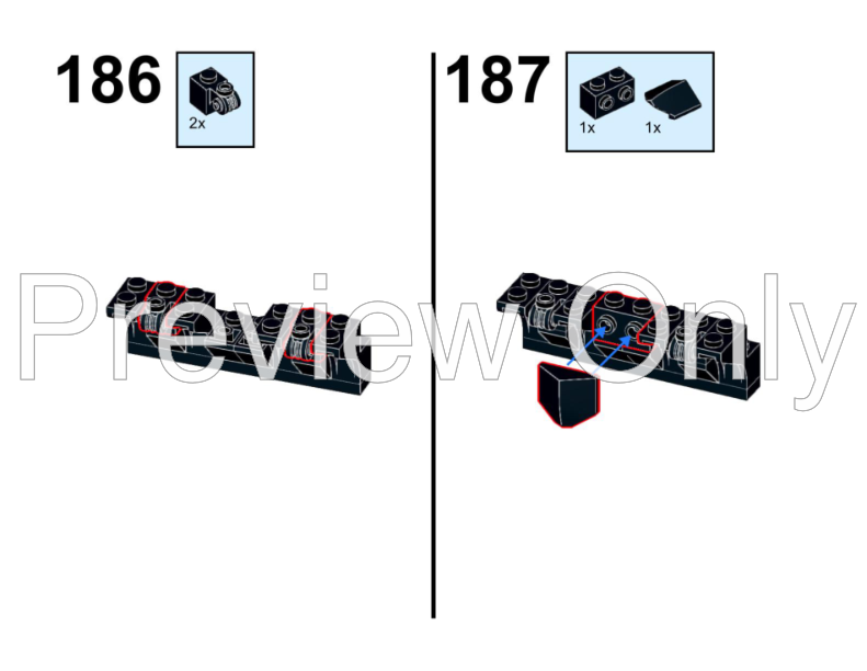 LEGO MOC Downtown Barber Shop by GIB Studios | Rebrickable - Build with ...