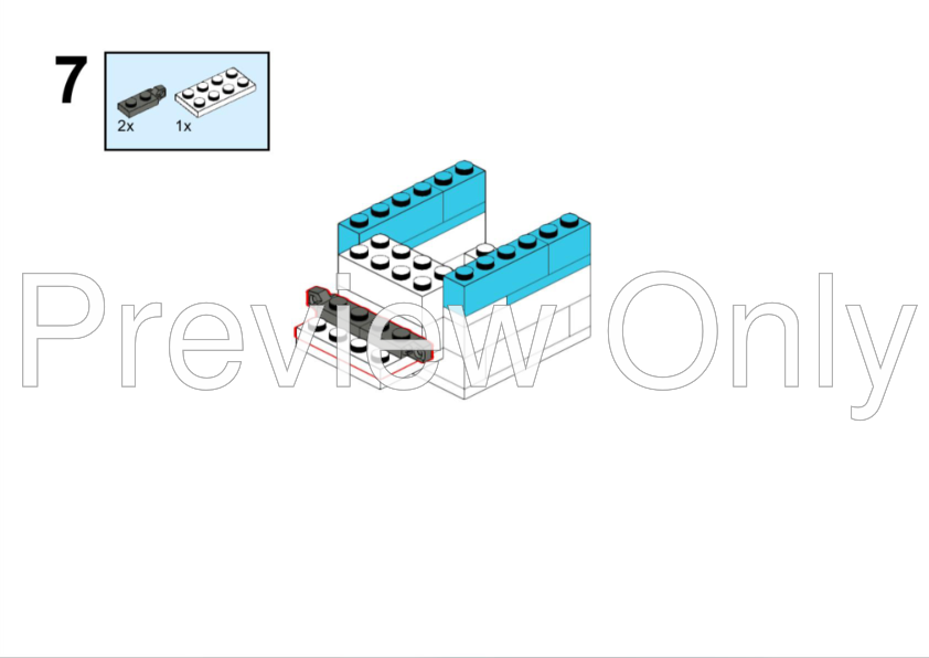 LEGO MOC Ice Dragon by LegoMocDude | Rebrickable - Build with LEGO