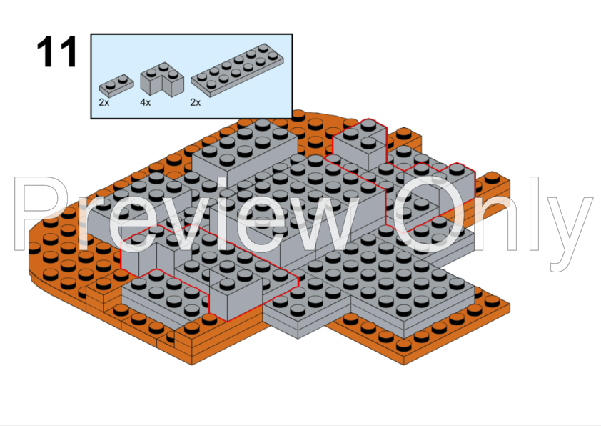 LEGO MOC Small Temple by Blockwise | Rebrickable - Build with LEGO