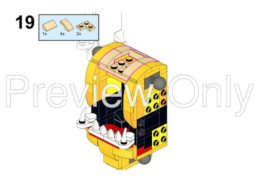 Lego Moc Twisted Chica By Excaliburtheone Rebrickable Build With Lego