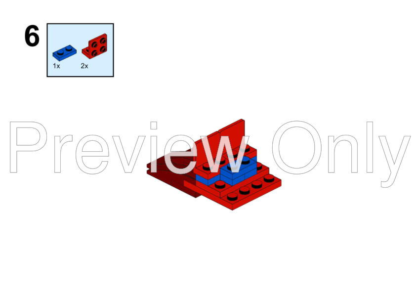 LEGO MOC Vermilion Cardinal: Birdheadz by OrchardBuilds | Rebrickable ...