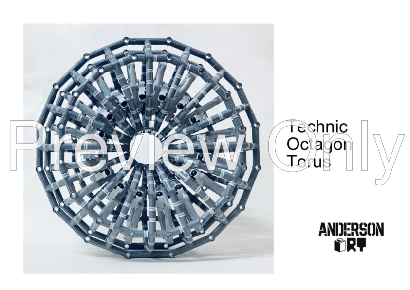 LEGO MOC Technic Octagon Torus by anderson_brick_art | Rebrickable ...