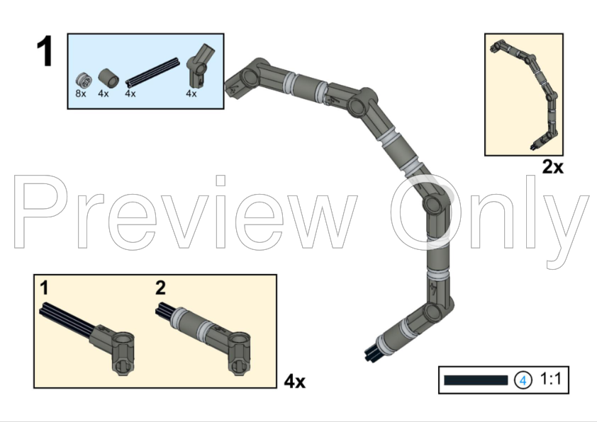 LEGO MOC Technic Octagon Torus by anderson_brick_art | Rebrickable ...