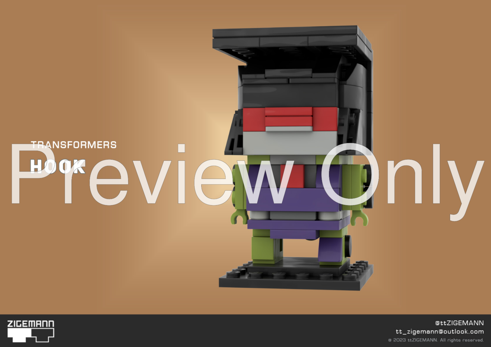 LEGO MOC Hook Constructicons by ttZIGEMANN | Rebrickable - Build with LEGO