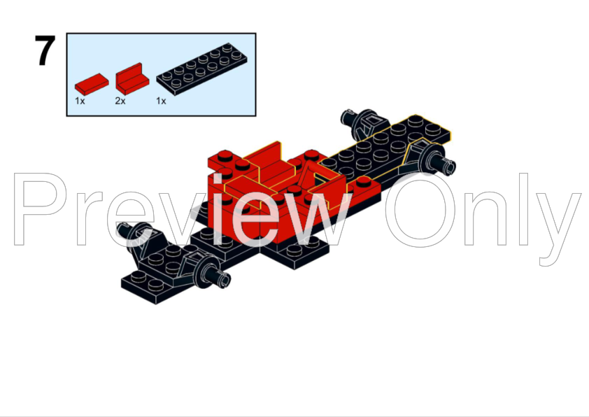 LEGO MOC Ferrari f2004 by Lopitos | Rebrickable - Build with LEGO