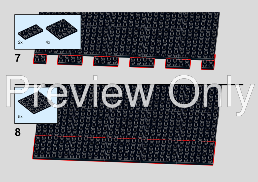 LEGO MOC X-Men - Minifigures Display Frame (for IKEA Sannahed) by ...