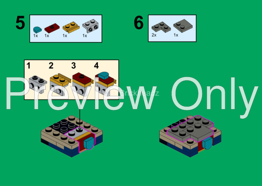 LEGO MOC Rauru (Legend of Zelda: Tears of the Kingdom) Brickheadz by ...