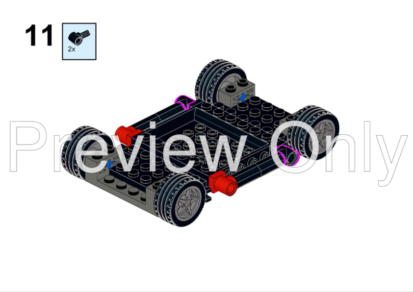 Lego Moc Dodge Viper Rt10 By Zeilke Rebrickable Build With Lego