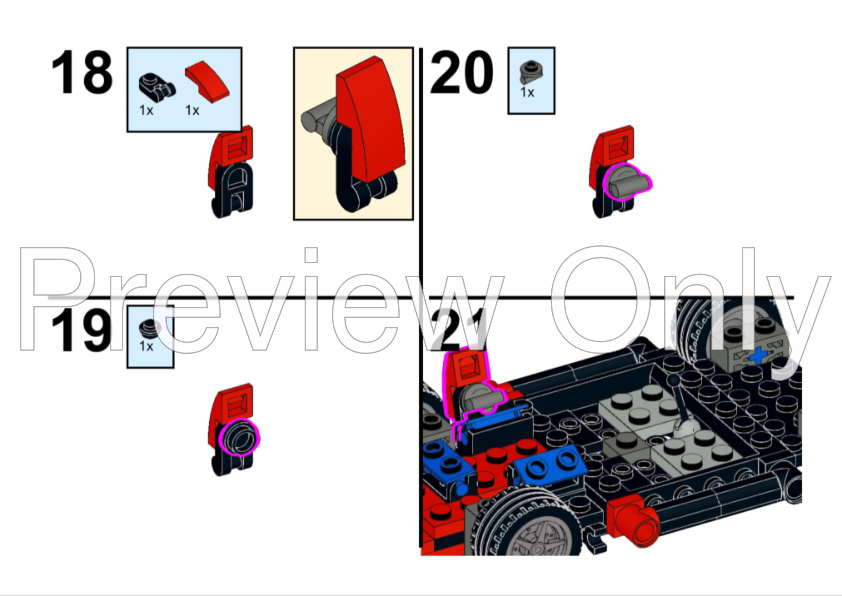 Lego Moc Dodge Viper Rt10 By Zeilke Rebrickable Build With Lego