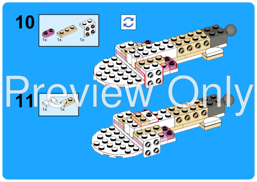 LEGO MOC Axolotl by bbchai | Rebrickable - Build with LEGO