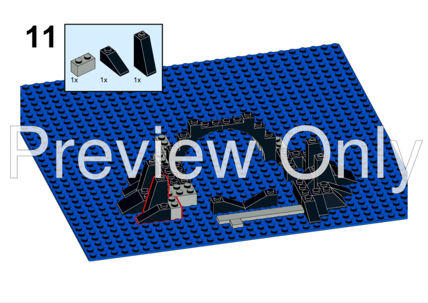 Lego Moc River Fortress 20 By Dravoj01 Rebrickable Build With Lego
