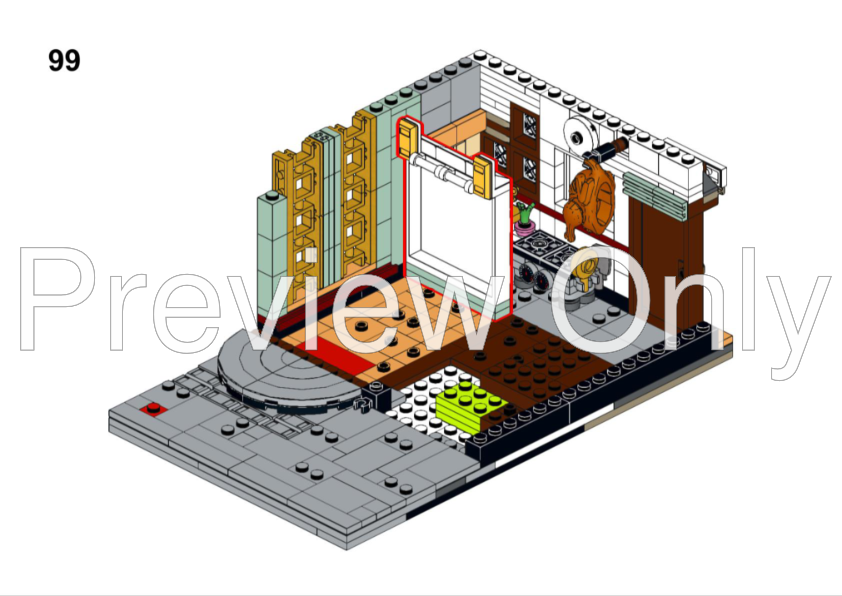LEGO MOC Jade Restaurant by Brick Artisan | Rebrickable - Build with LEGO