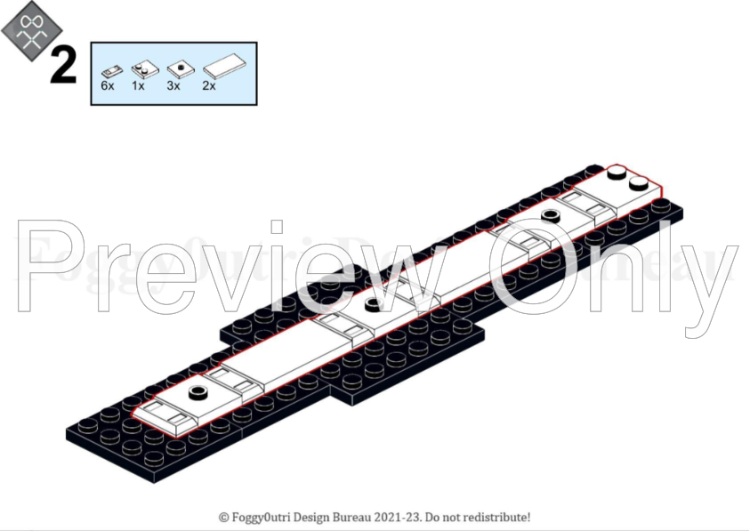 LEGO MOC 1:110 Space Shuttle by Foggy0utri Design Bureau | Rebrickable ...