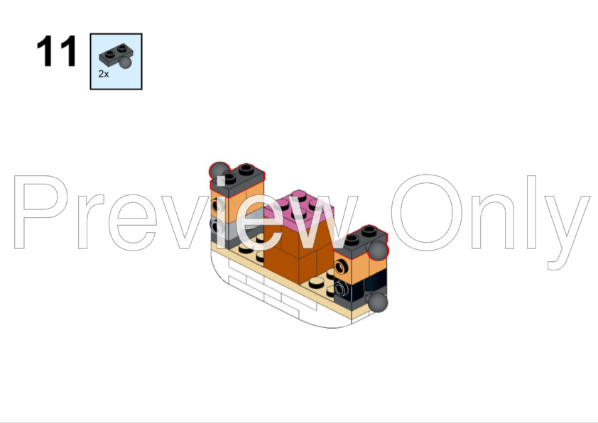 Lego Moc Tiger 31150 Alternate Build By Gabizon Rebrickable Build