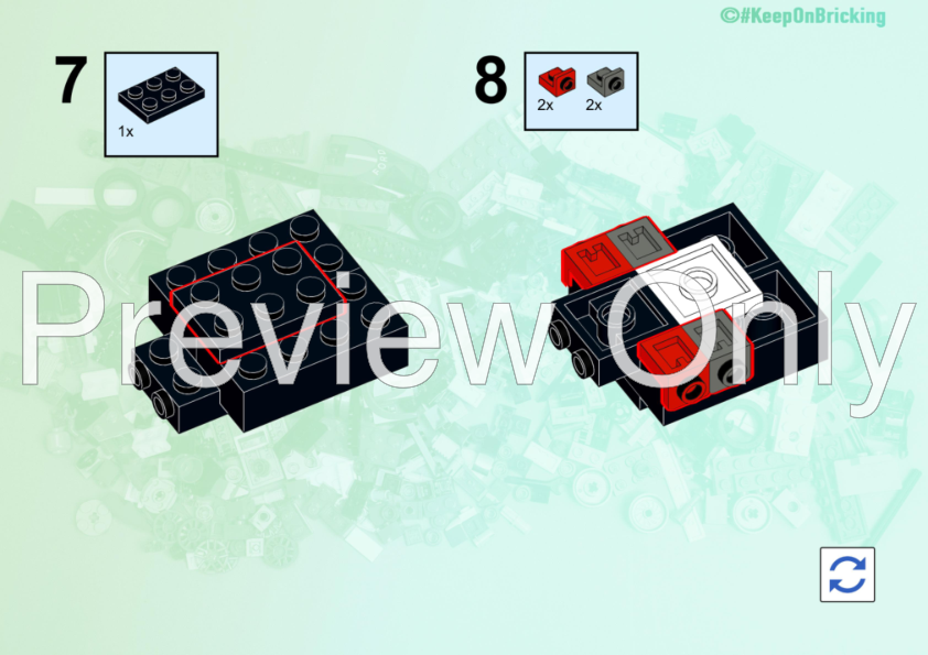 LEGO MOC 76904 Grand Vintage Coupe by Keep On Bricking | Rebrickable ...