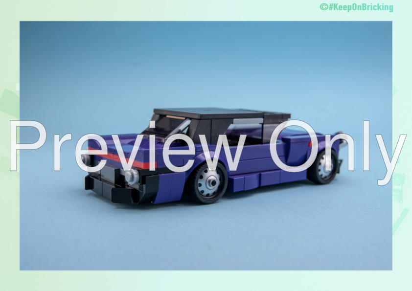 LEGO MOC 76904 Grand Vintage Coupe by Keep On Bricking | Rebrickable ...