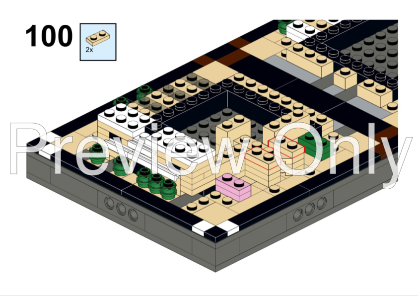 LEGO MOC 4 Houston Center by iambriguy | Rebrickable - Build with LEGO