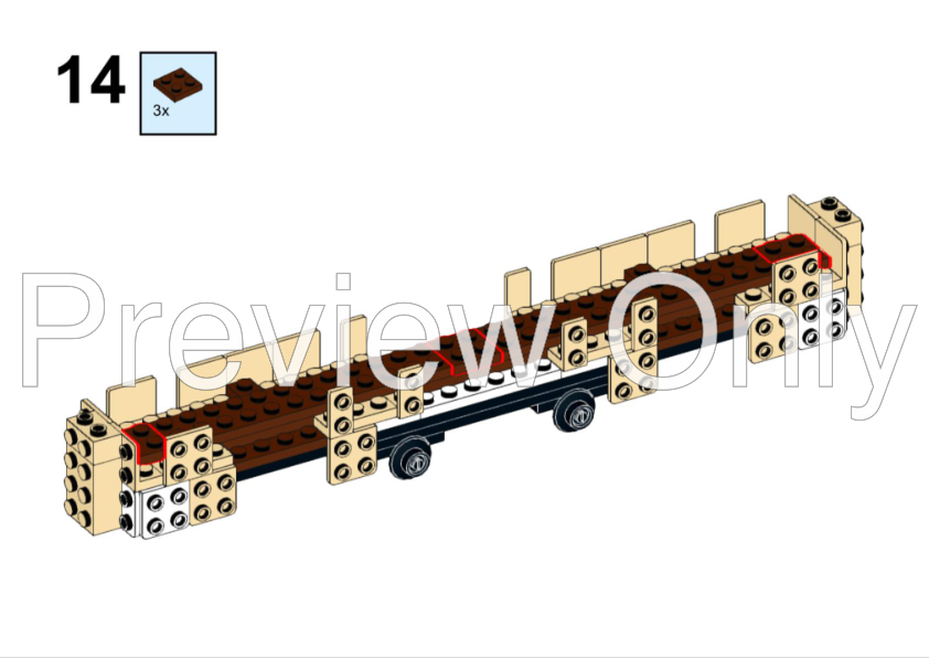 Lego Moc Tram Straßenbahn By Steinmeister Rebrickable Build With